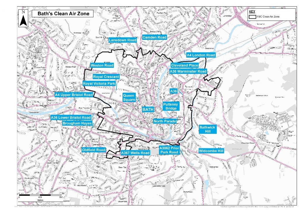 Get ready for Bath’s Clean Air Zone – Whitchurch Village Council
